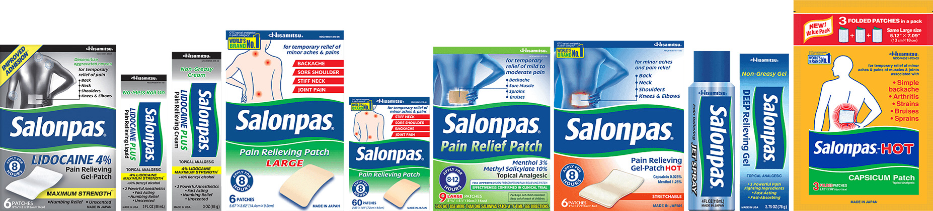 Salonpas® Pain Relief Patches & Sprays for Powerful Pain Relief When ...